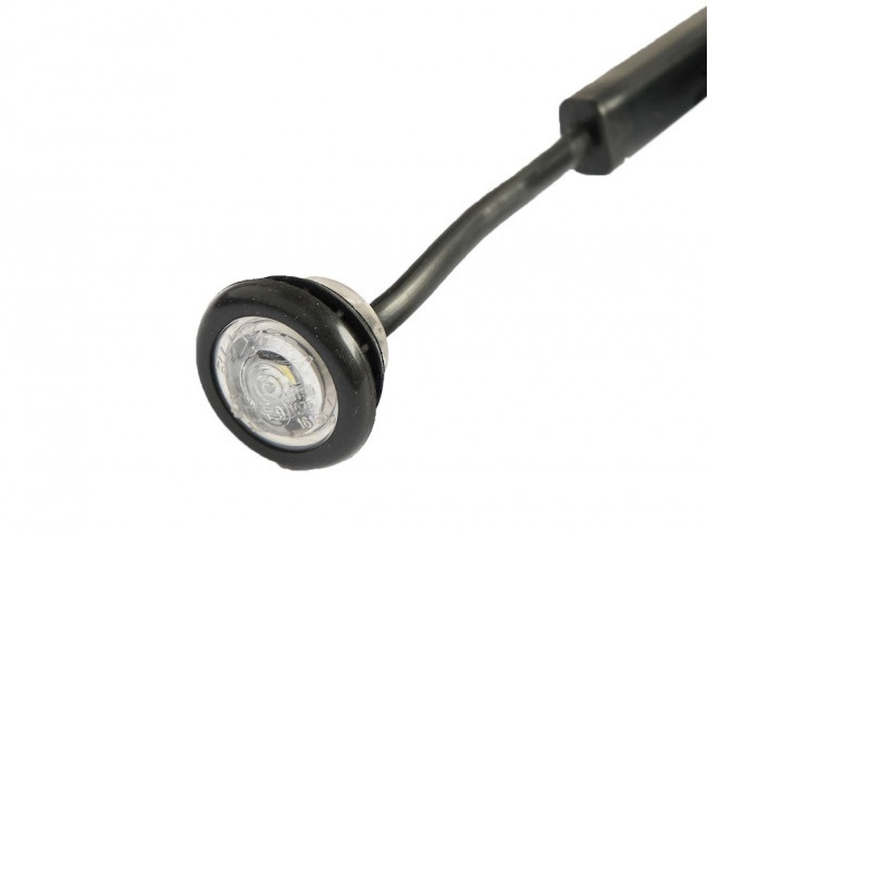 Positionsljus Mini Rund Vit LED