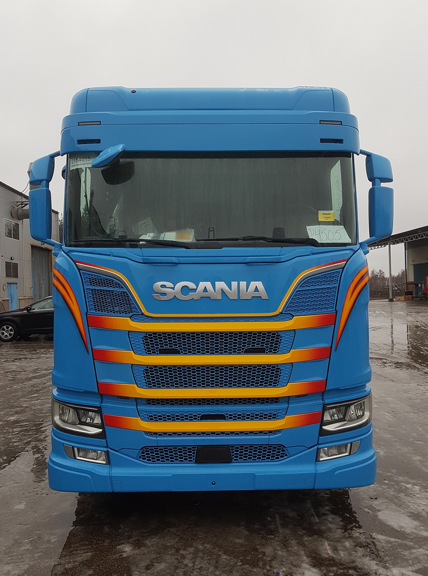Solskydd 35cm Flat Scania NG 7 positionsljus | Pgtech AB
